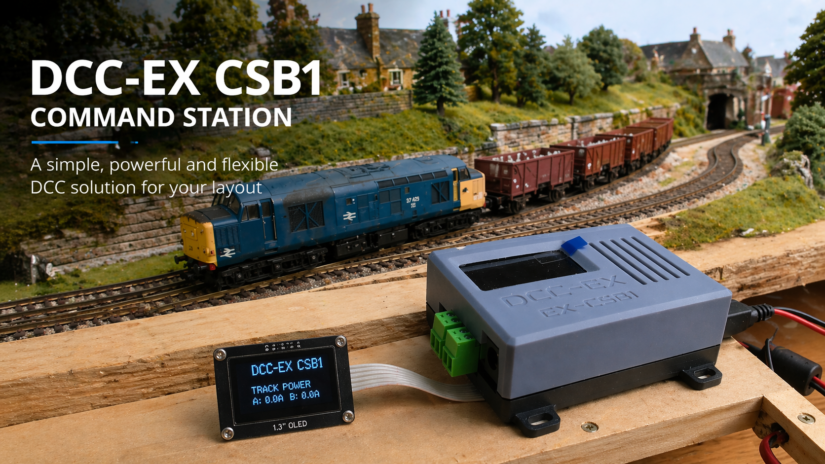 DCC-EX CSB1 Ready-to-Run Wireless DCC Controller Review – ACI Model ...